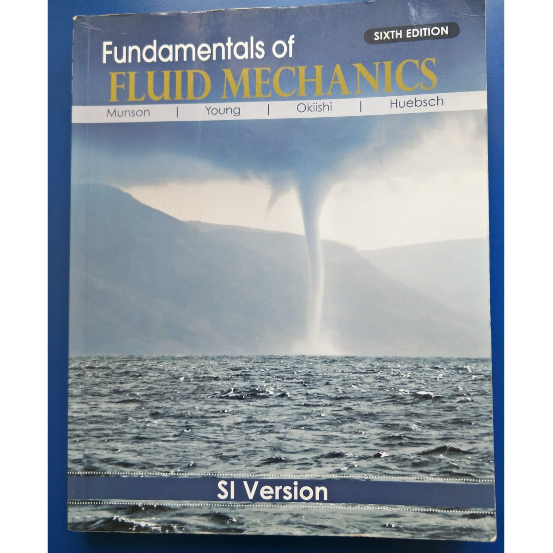 MA3006 Fundamentals of Fluid Mechanics Textbook, Hobbies & Toys, Books ...