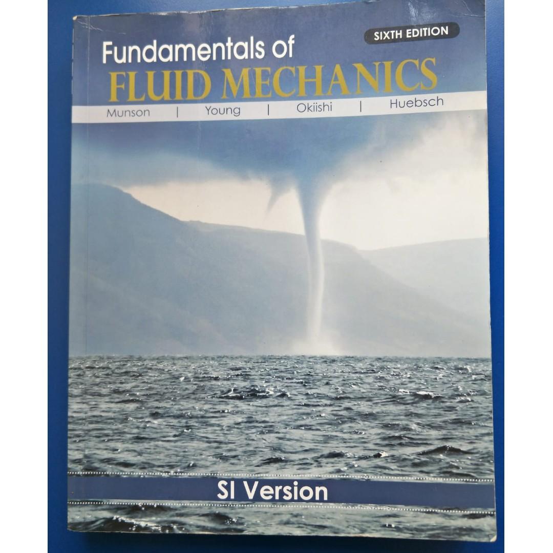 MA3006 Fundamentals of Fluid Mechanics Textbook, Hobbies & Toys, Books & Magazines, Assessment ...