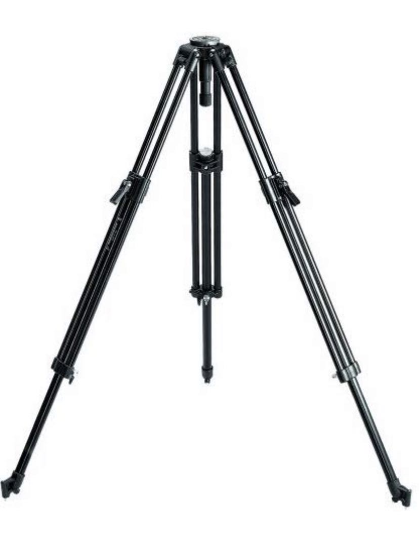 Manfrotto 351MVB Tripod Legs with 519 Fluid Head, Photography, Video ...