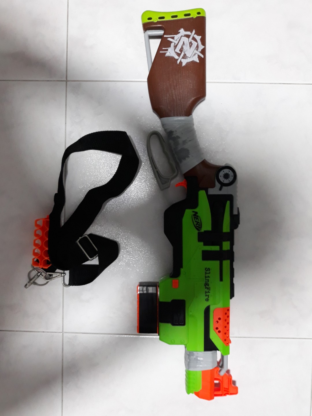 Nerf slingfire, Hobbies & Toys, Toys & Games on Carousell