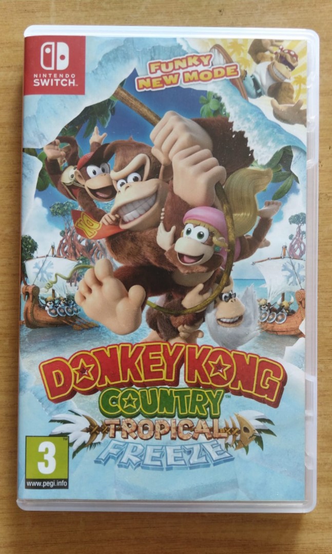 Nintendo Switch : Donkey Kong Country, Video Gaming, Video Games ...