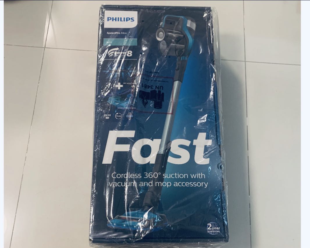 Philips SpeedPro Max Aqua 3-in-1 Stick Vacuum Cleaner, TV & Home ...