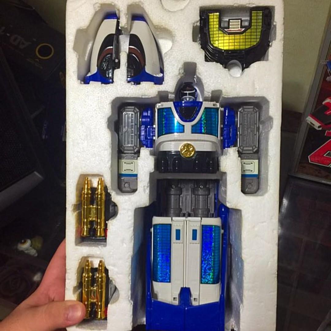 Power rangers DX Omega Megazord & DX Max Solarzord Set, Hobbies & Toys ...
