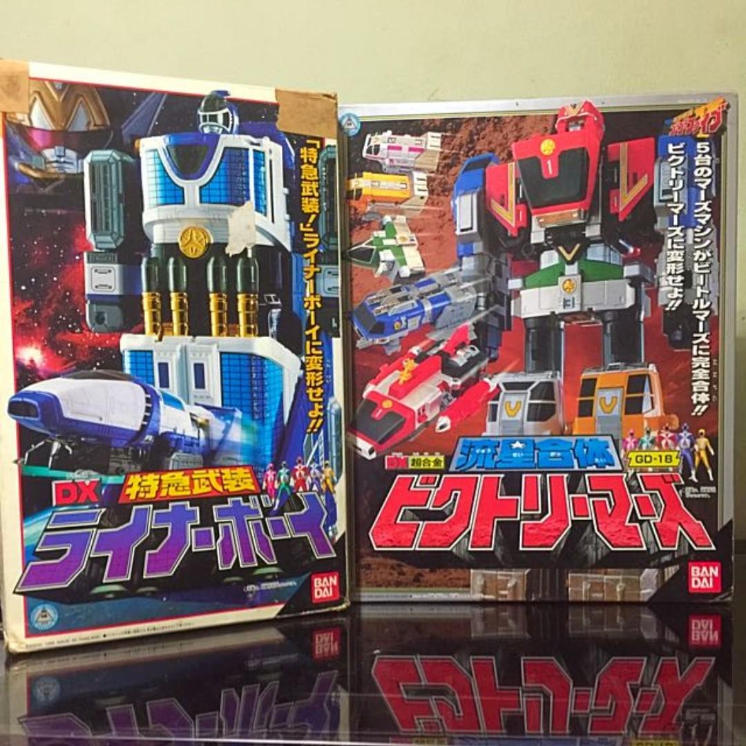 Power rangers DX Omega Megazord & DX Max Solarzord Set, Hobbies & Toys ...