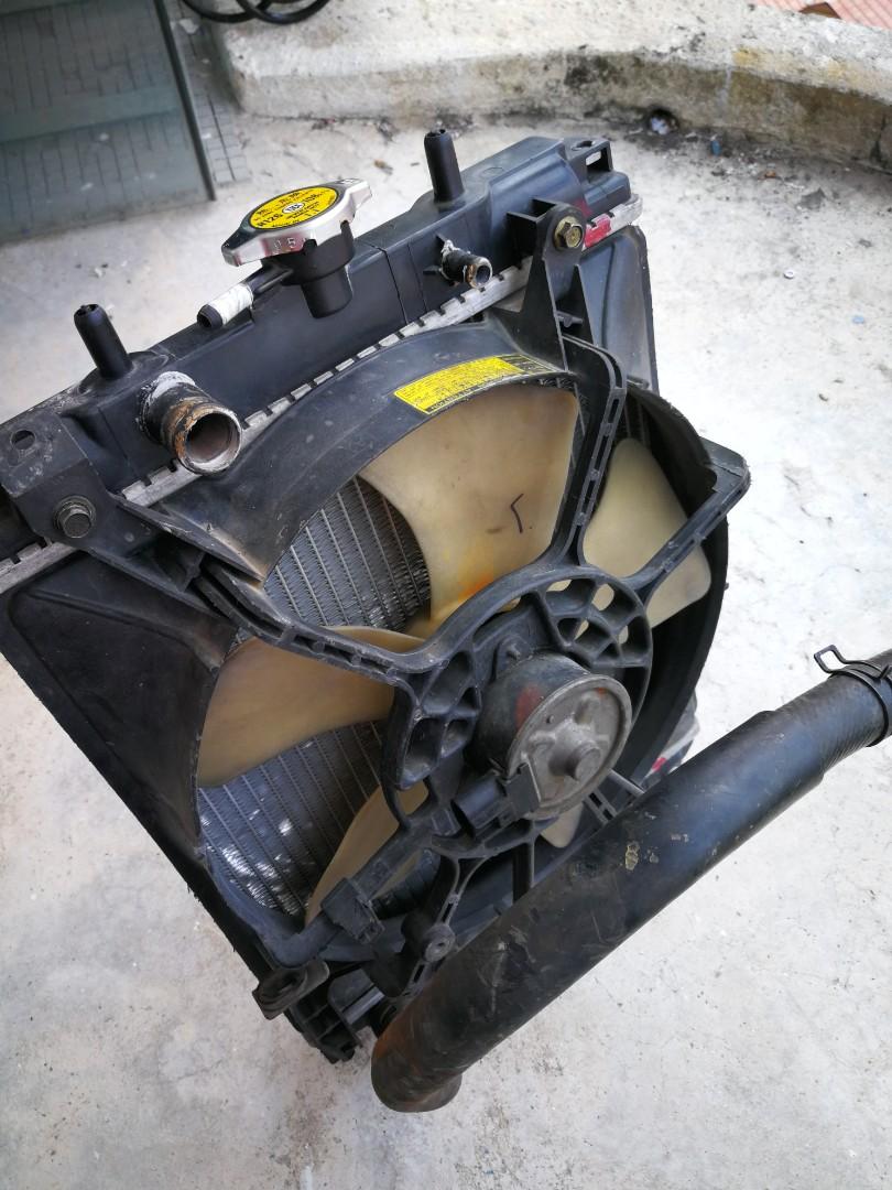 Radiator L9 Turbo Kelisa Kenari Myvi, Auto Accessories on Carousell