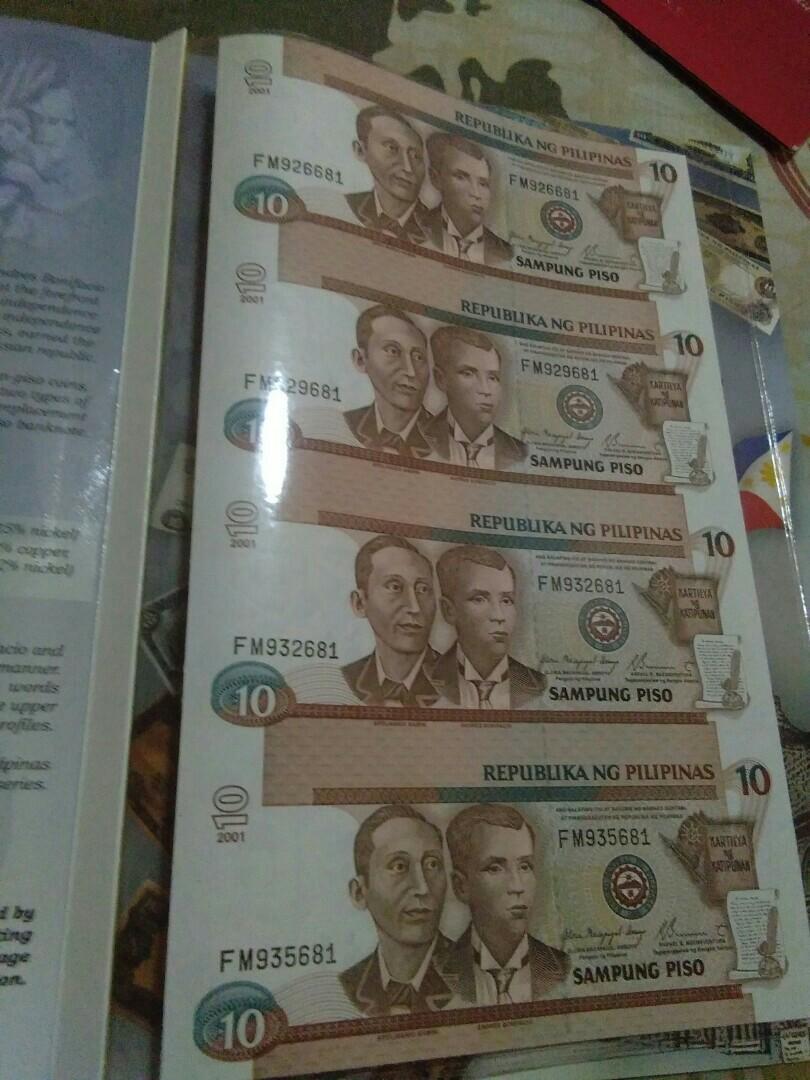 Rare Philippine Uncut Money, Hobbies & Toys, Memorabilia & Collectibles ...