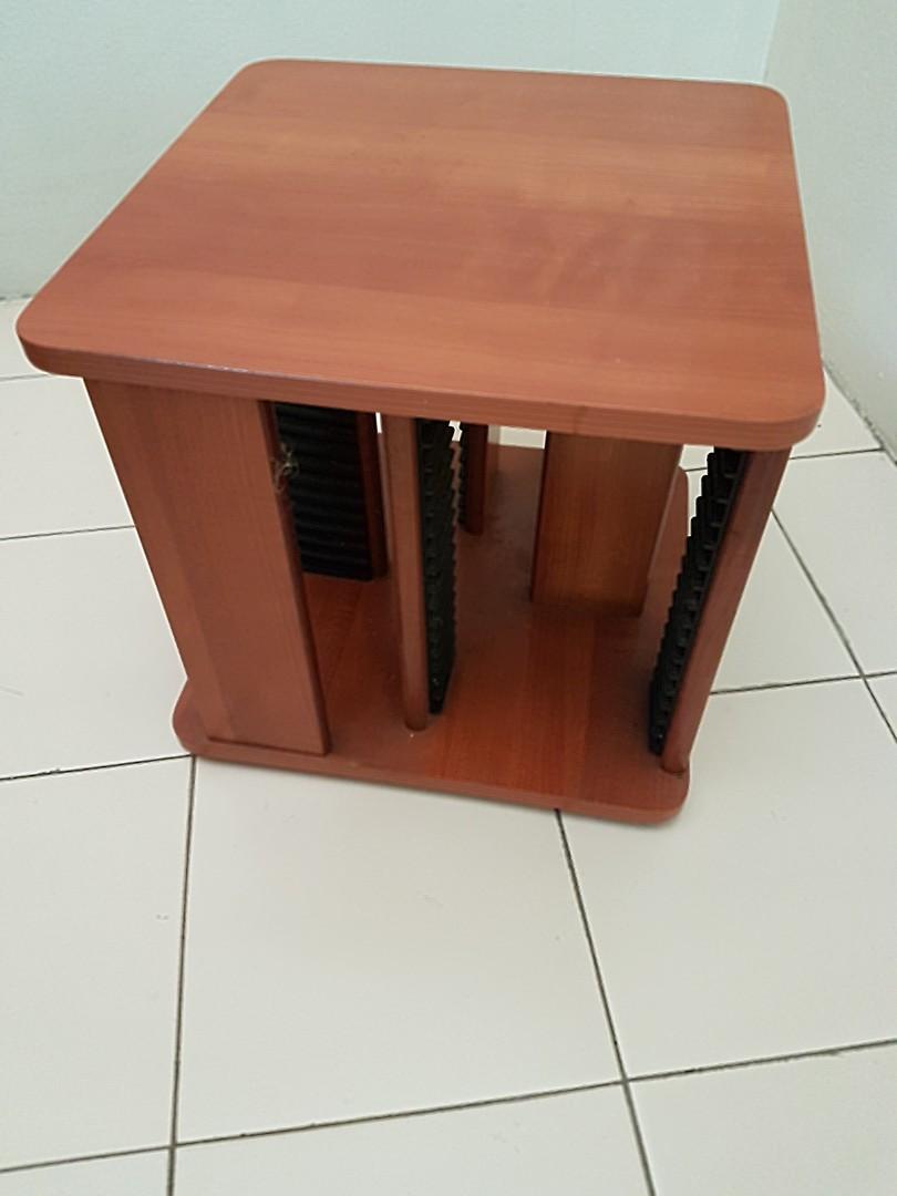 Rotating CD rack speaker stand, Audio, Portable Music Players on Carousell