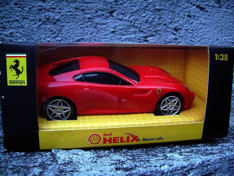 Shell Helix red Ferrari 599 GTB Fiorano, Hobbies & Toys, Toys & Games ...