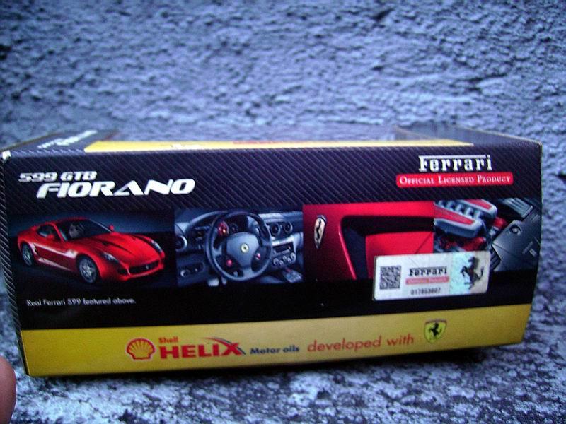 Shell Helix red Ferrari 599 GTB Fiorano, Hobbies & Toys, Toys & Games ...