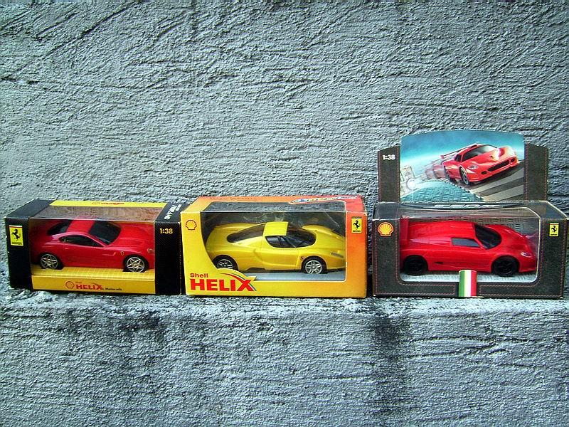 Shell Helix red Ferrari 599 GTB Fiorano, Hobbies & Toys, Toys & Games ...