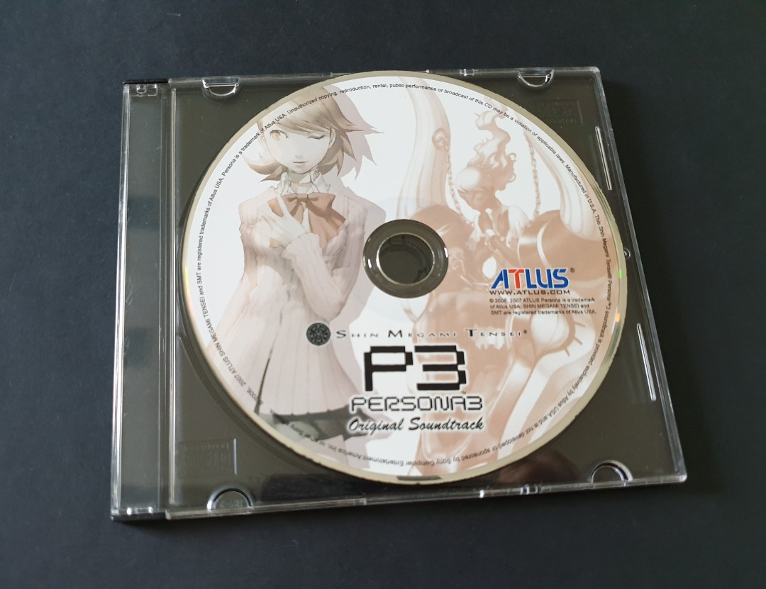 Shin Megami Tensei: Persona 3 Original Soundtrack CD, Hobbies & Toys, Music & Media, CDs & DVDs ...