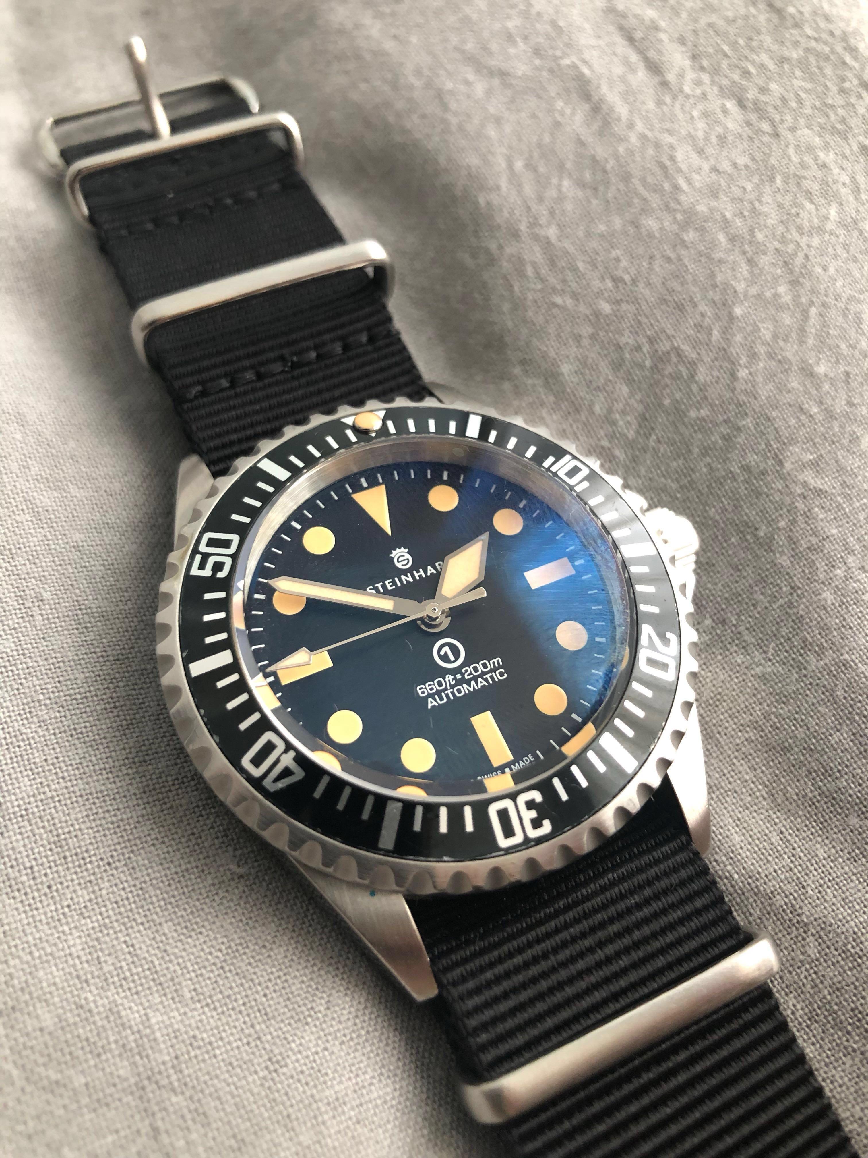 Steinhart Ocean Vintage Military OVM Mark I Mk I (On reserve till 4 ...