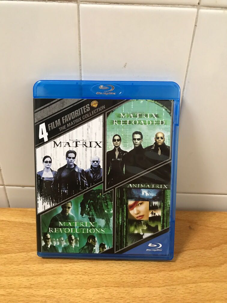 The Matrix Collection-4 film favourite-Blu Ray from USA(original ...