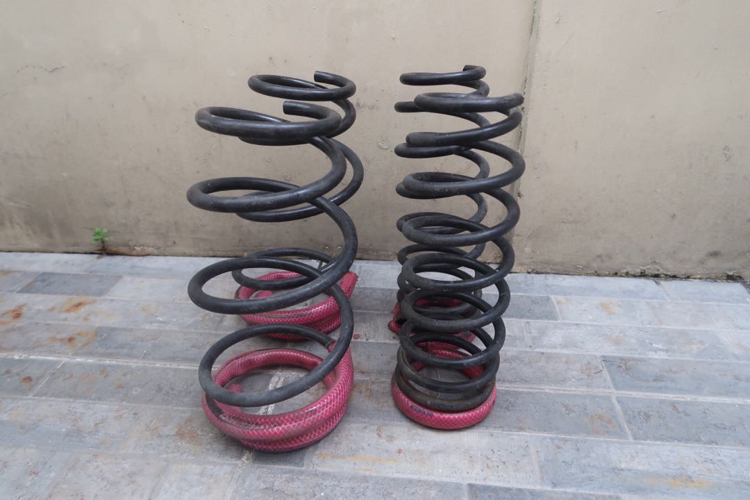 Vios Gen 2 lowering springs, Car Parts & Accessories, Suspension Parts ...