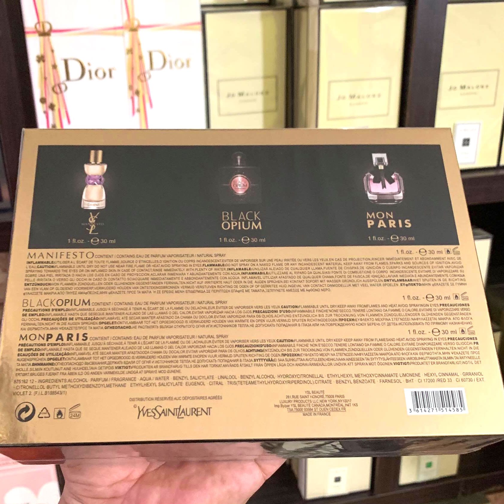 YSL Miniature Set, Beauty & Personal Care, Fragrance & Deodorants on ...