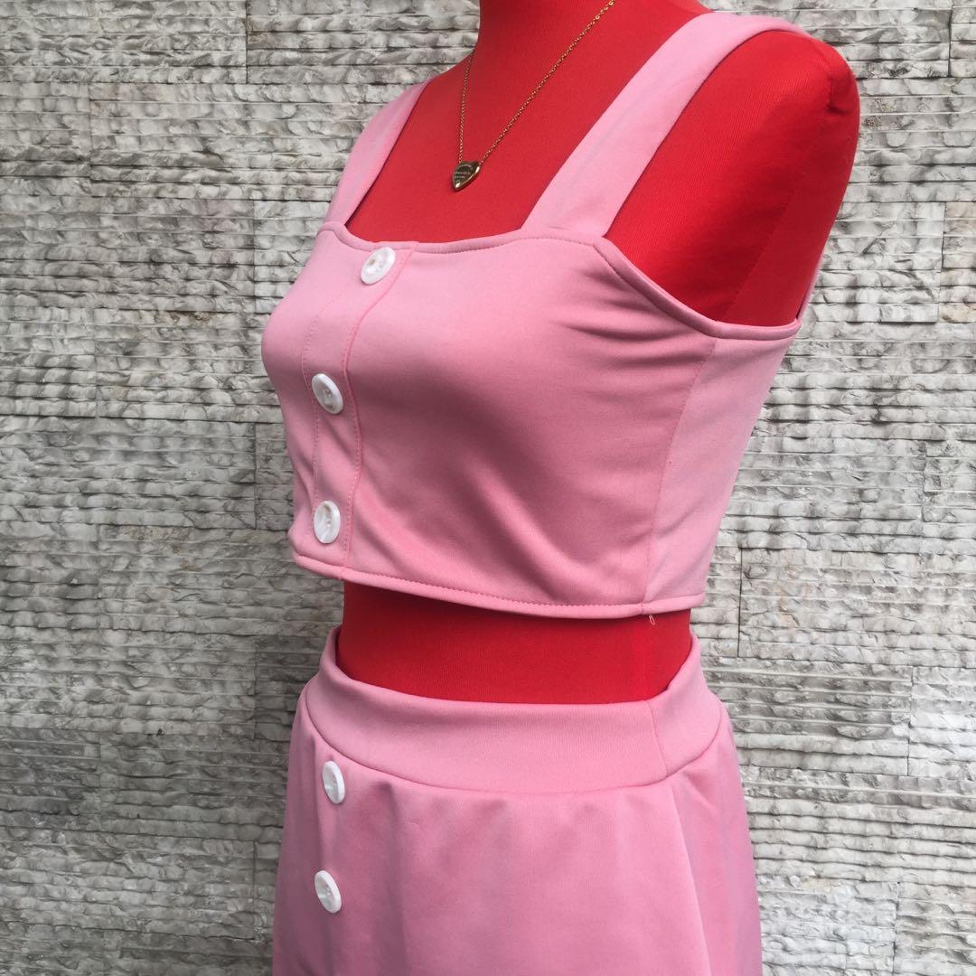 Zara inspired pink coordinates, Women's Fashion, Dresses & Sets, Sets ...