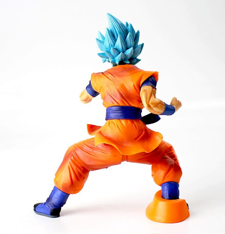 Anime Dragon Ball Super Saiyan God Son Goku Action Figure Blue Hair ...