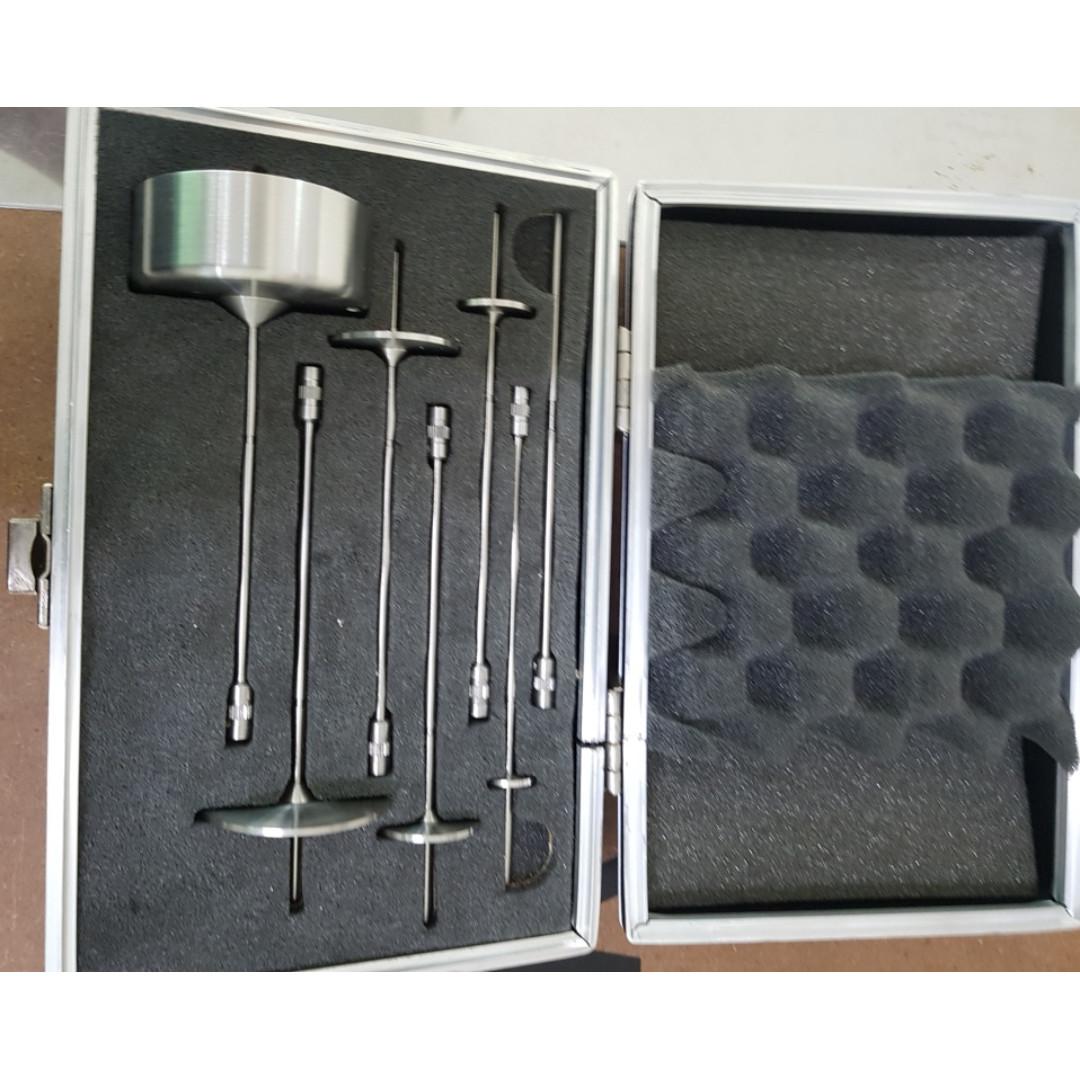 BROOKFIELD Viscometer Spindle Set, RVT HAB HBT, Viscosity Meter ...