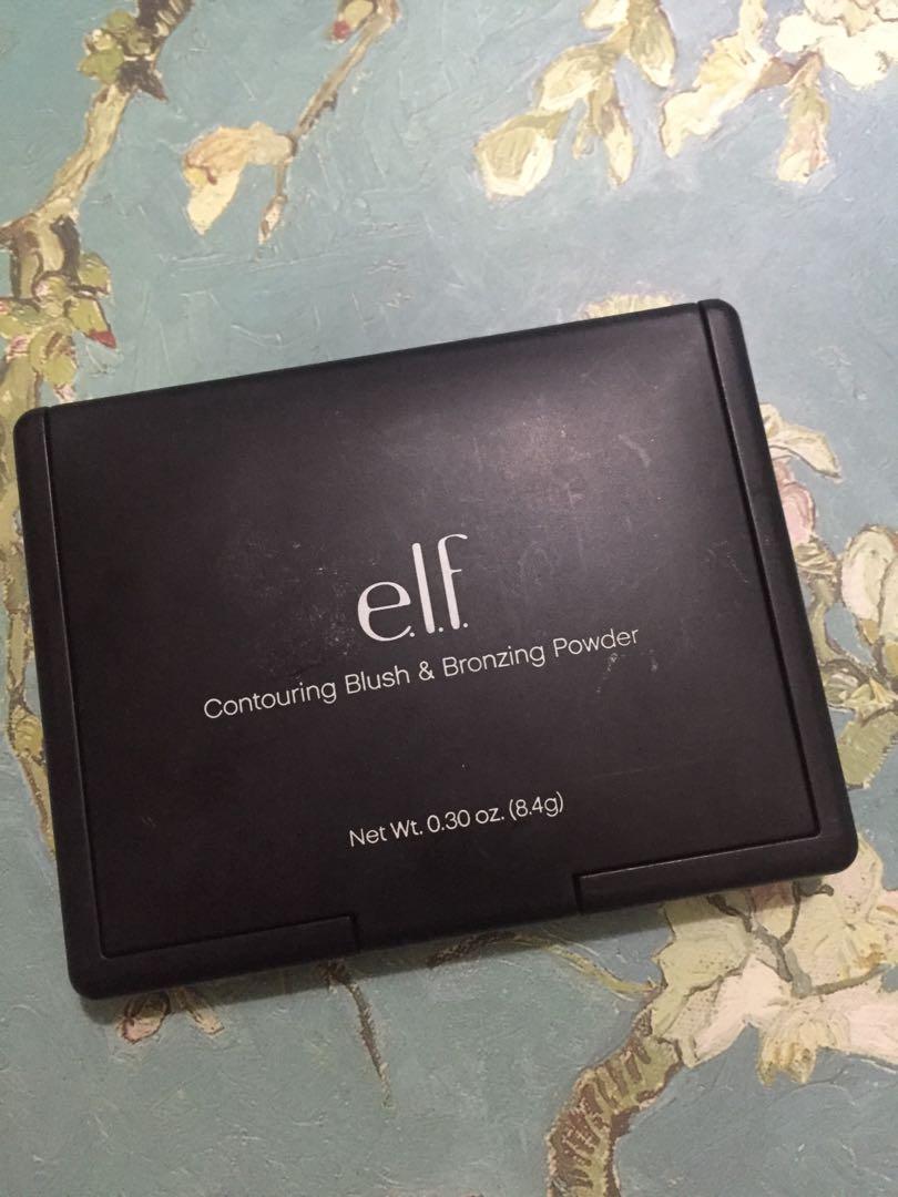 ELF Contouring Blush & Bronzing Powder, Beauty & Personal Care, Face ...