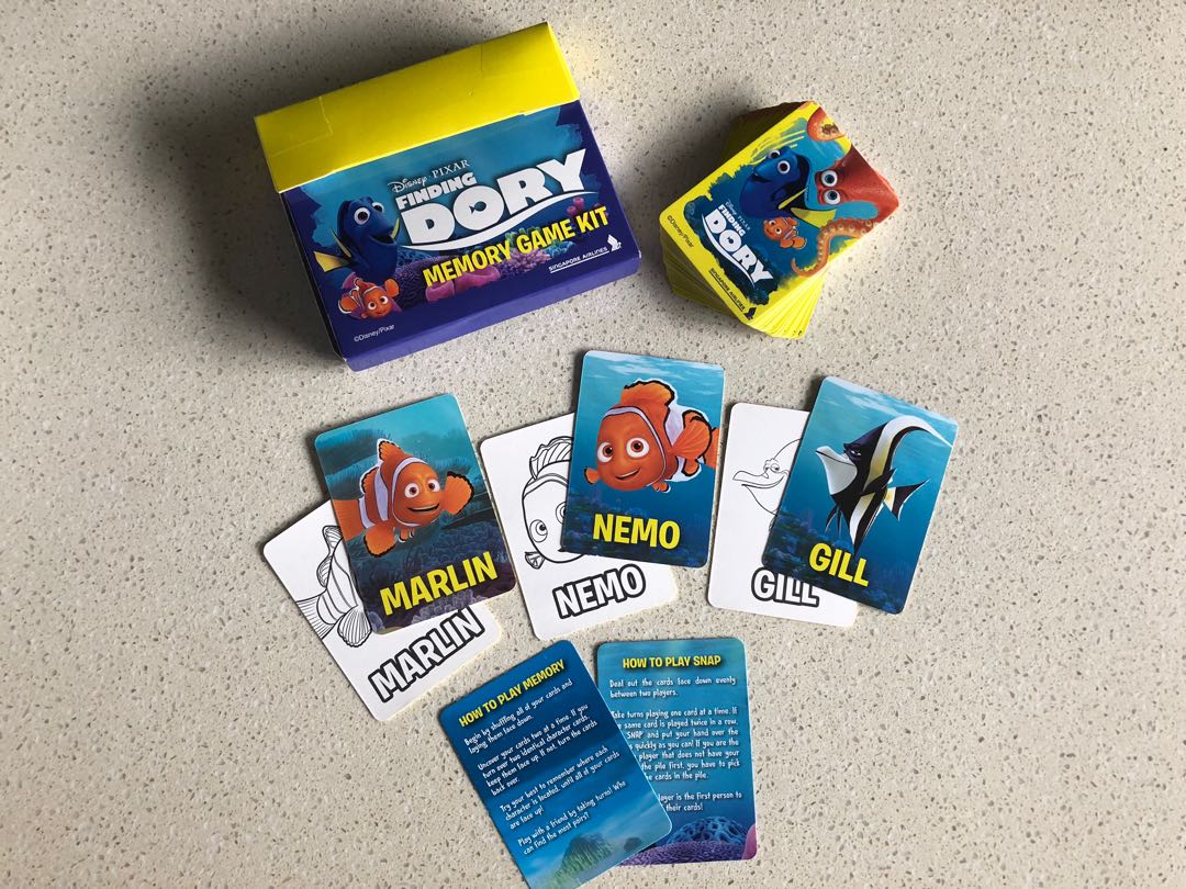 Finding Nemo Memory Game Kit, Toys & Games, Board Games & Cards on ...