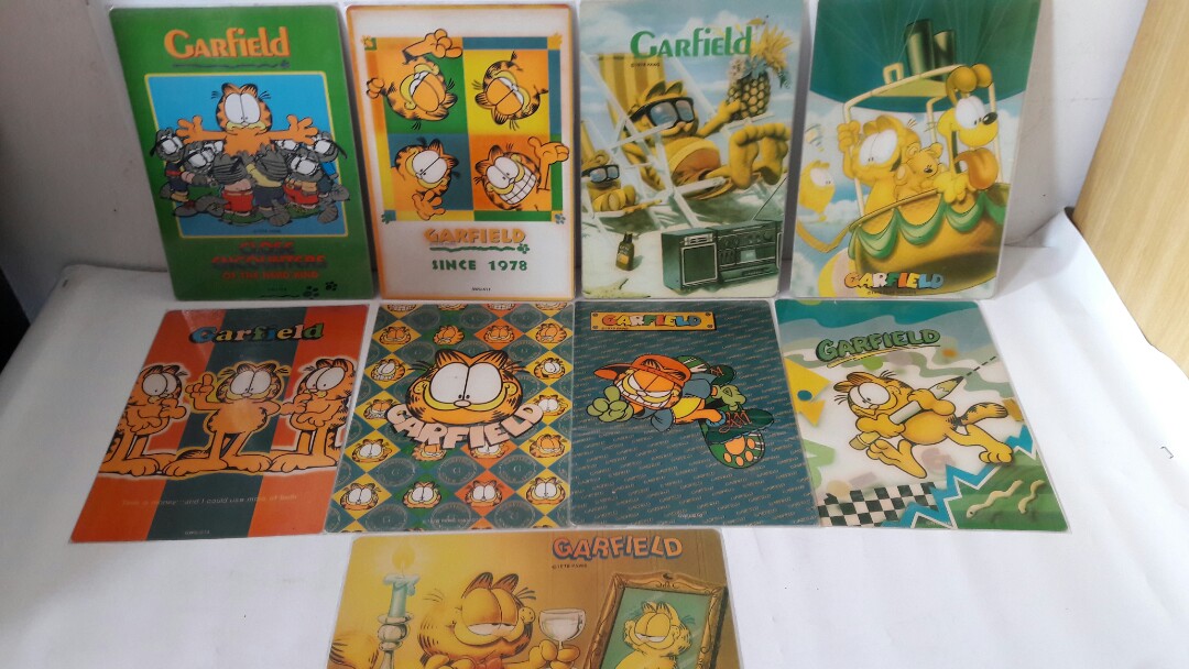 Garfield time table one set, Hobbies & Toys, Books & Magazines ...