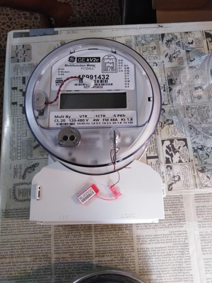 Ge kv2c form 16S class 200 120-480 volts 3 phase 4 wires, Commercial ...