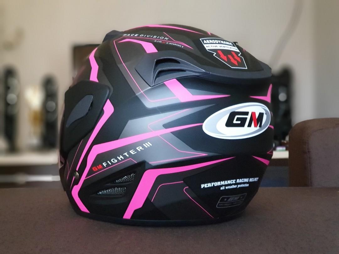 Gm helmet, Motorcycles, Motorcycle Apparel on Carousell