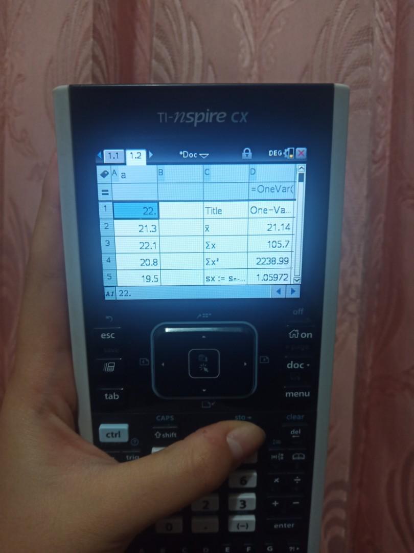 GRAPHIC DISPLAY CALCULATOR (GDC) / KALKULATOR SUPER CANGGIH, Elektronik ...