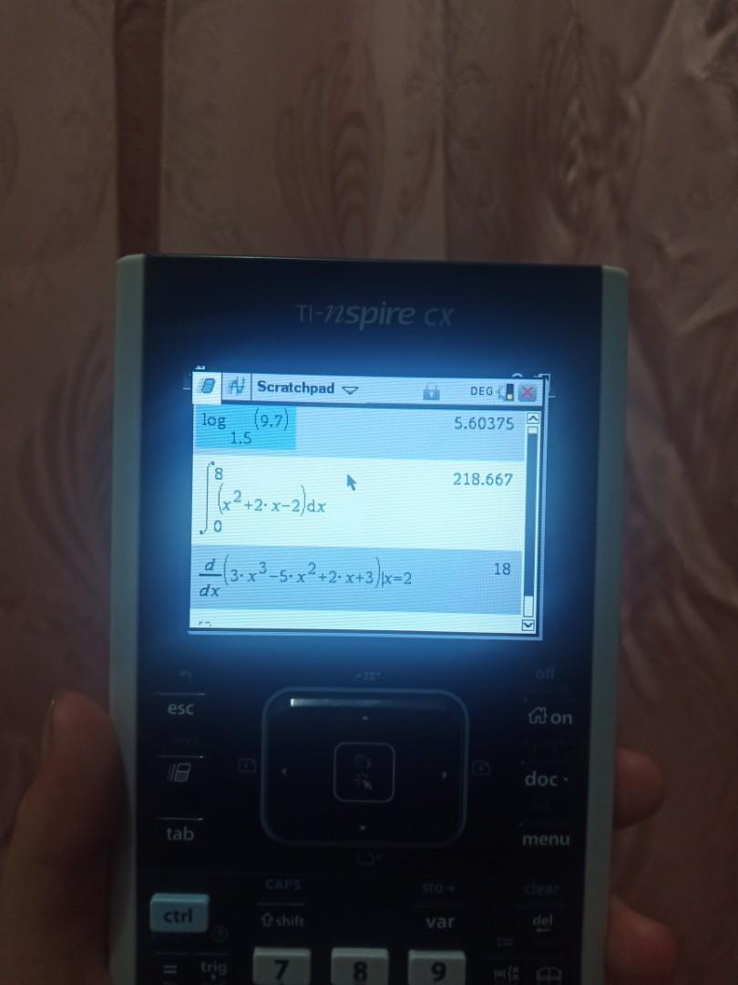 GRAPHIC DISPLAY CALCULATOR (GDC) / KALKULATOR SUPER CANGGIH, Elektronik ...