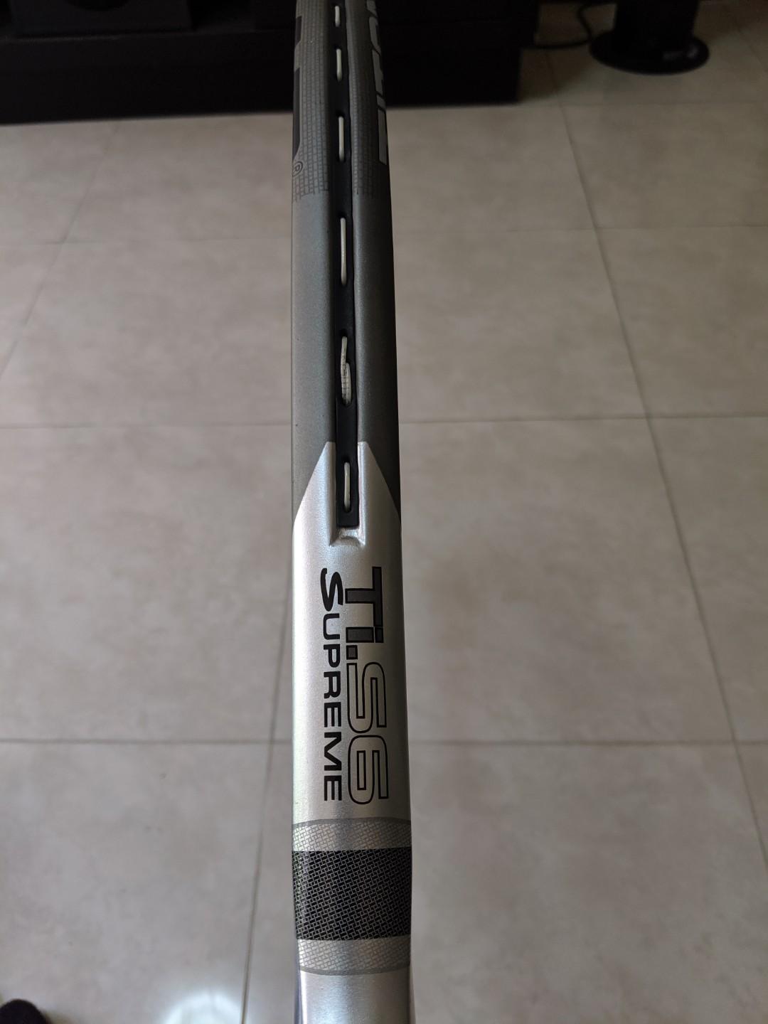 Head Ti.S6 Tennis Racket, Sports Equipment, Sports & Games, Racket ...