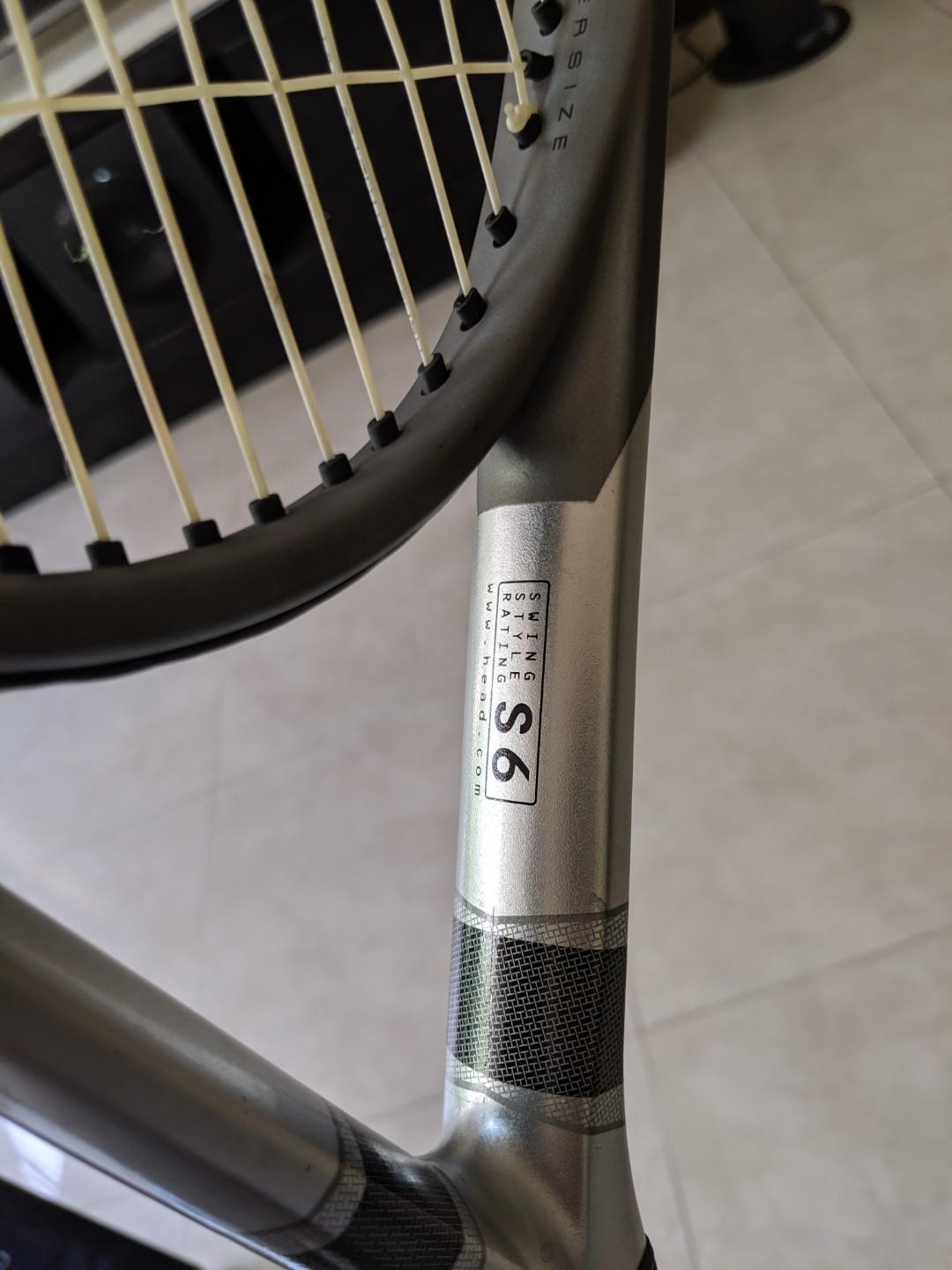 Head Ti.S6 Tennis Racket, Sports Equipment, Sports & Games, Racket ...