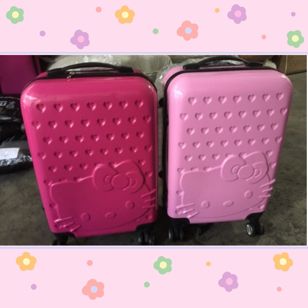 Hello kitty @luggage, Hobbies & Toys, Travel, Luggage on Carousell