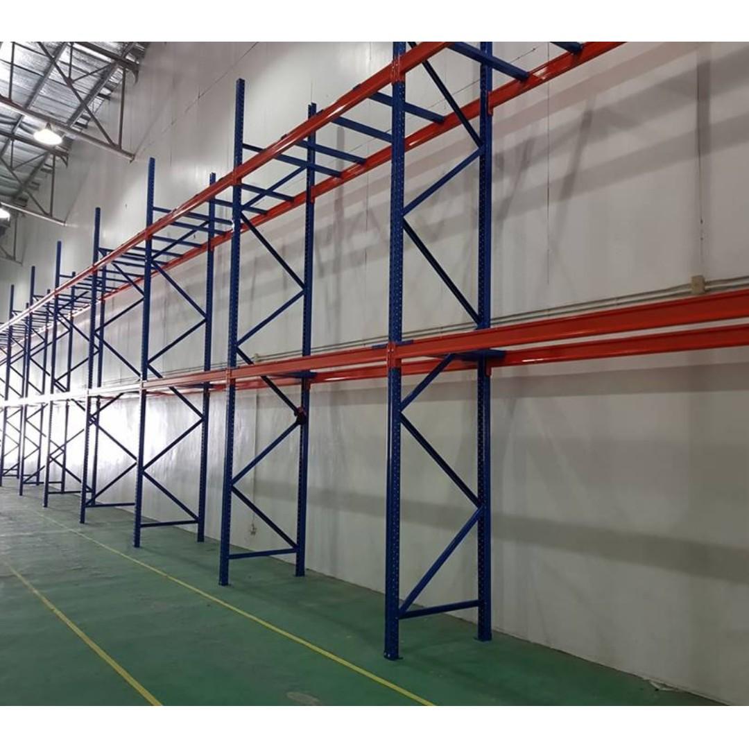 High Quality - Pallet Rack Warehouse - tie beam type, Furniture & Home ...