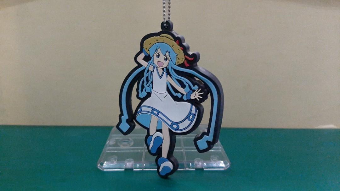 Ika Musume (Squid Girl) Rubber Keychains, Hobbies & Toys, Toys & Games ...