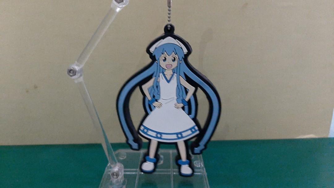 Ika Musume (Squid Girl) Rubber Keychains, Hobbies & Toys, Toys & Games ...