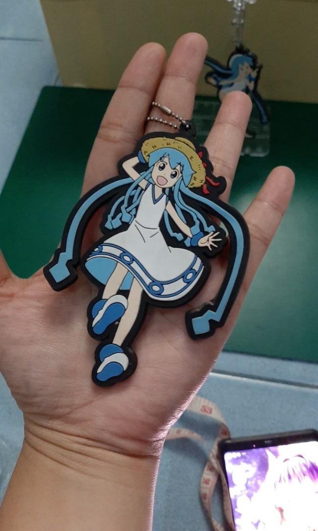 Ika Musume (Squid Girl) Rubber Keychains, Hobbies & Toys, Toys & Games ...