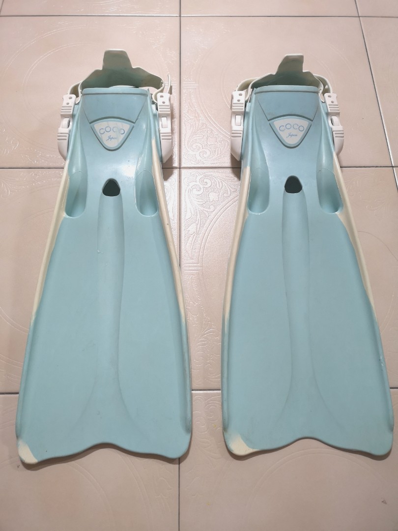 Made In Japan Gull Coco Scuba Diving Fins, Sports Equipment, Sports ...