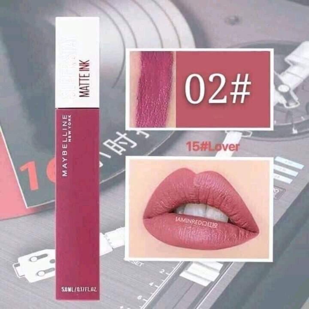 Maybelline Super Stay Matte Ink, Beauty & Personal Care, Face, Makeup ...