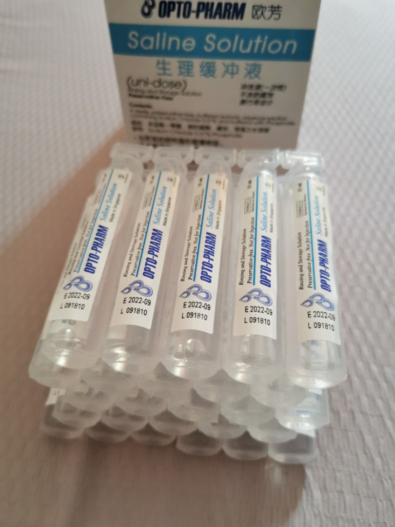 OPTO-PHARM Saline Solution on Carousell
