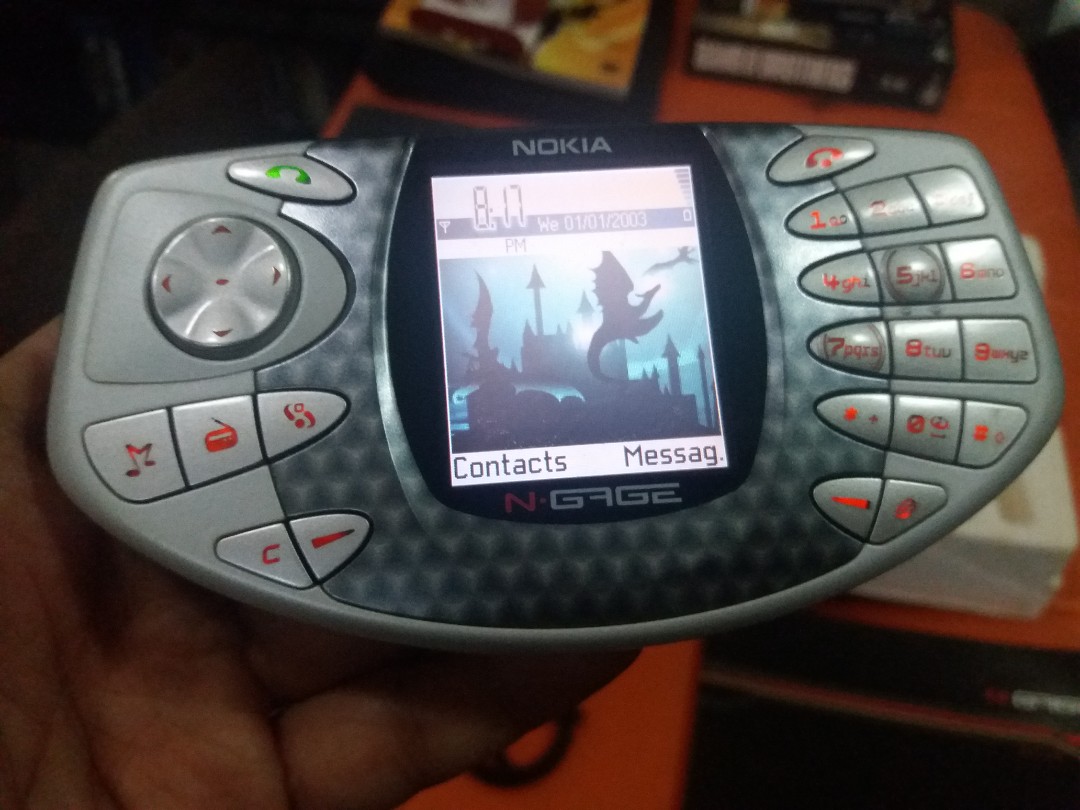 Original Nokia NGage with box and manuals, Video Gaming, Video Game ...