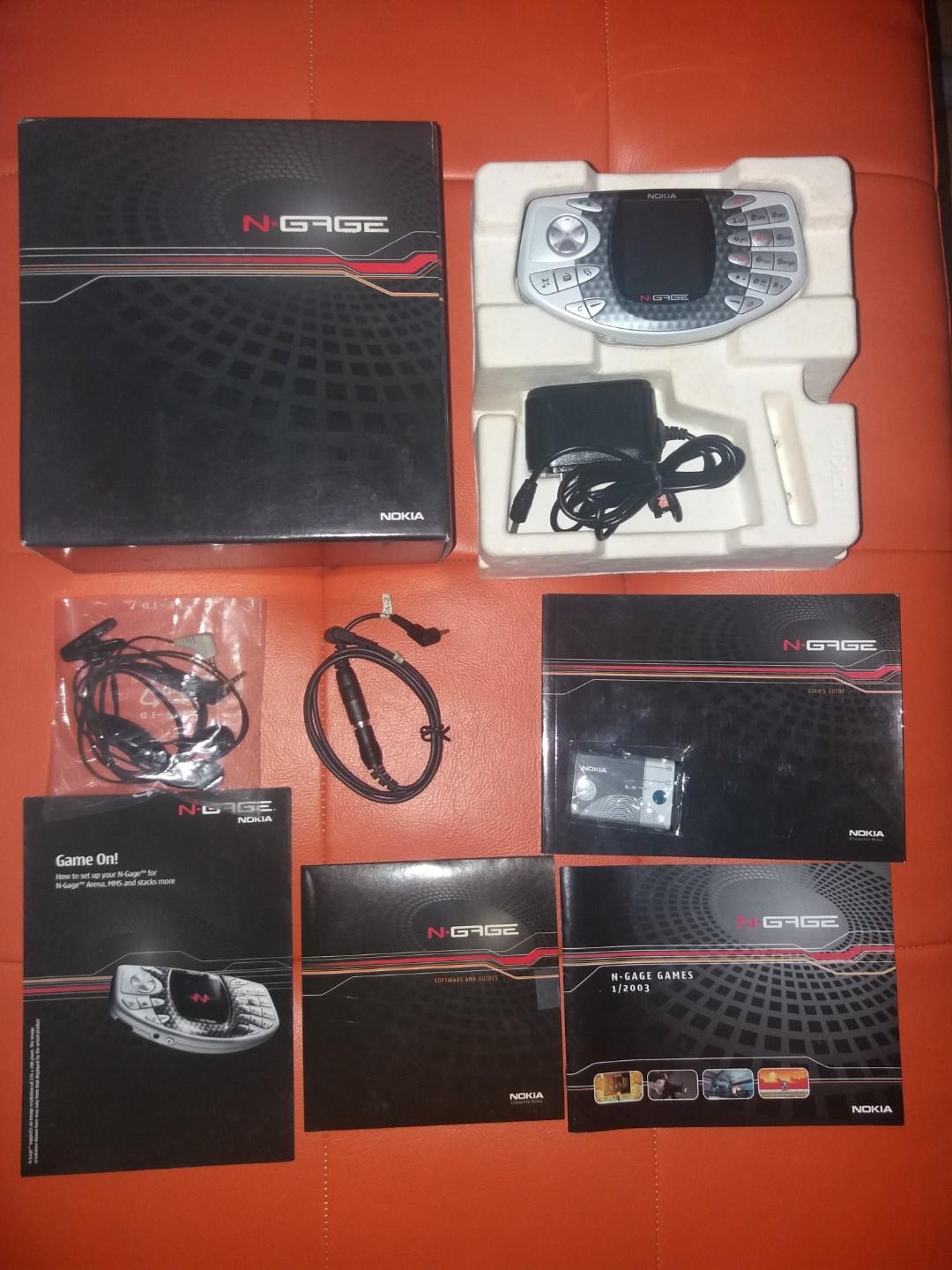 Original Nokia NGage with box and manuals, Video Gaming, Video Game ...