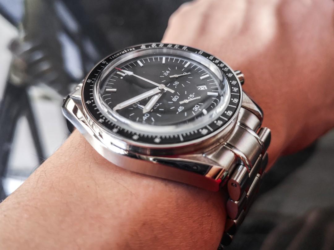 Sterile ‘Speedmaster’ Homage, Men's Fashion, Watches on Carousell
