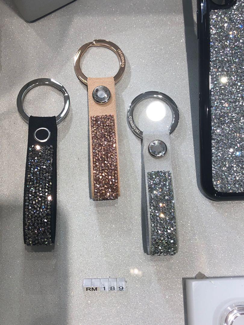 Swarovski Glam Rock key ring, Women's Fashion, Jewelry & Organisers ...