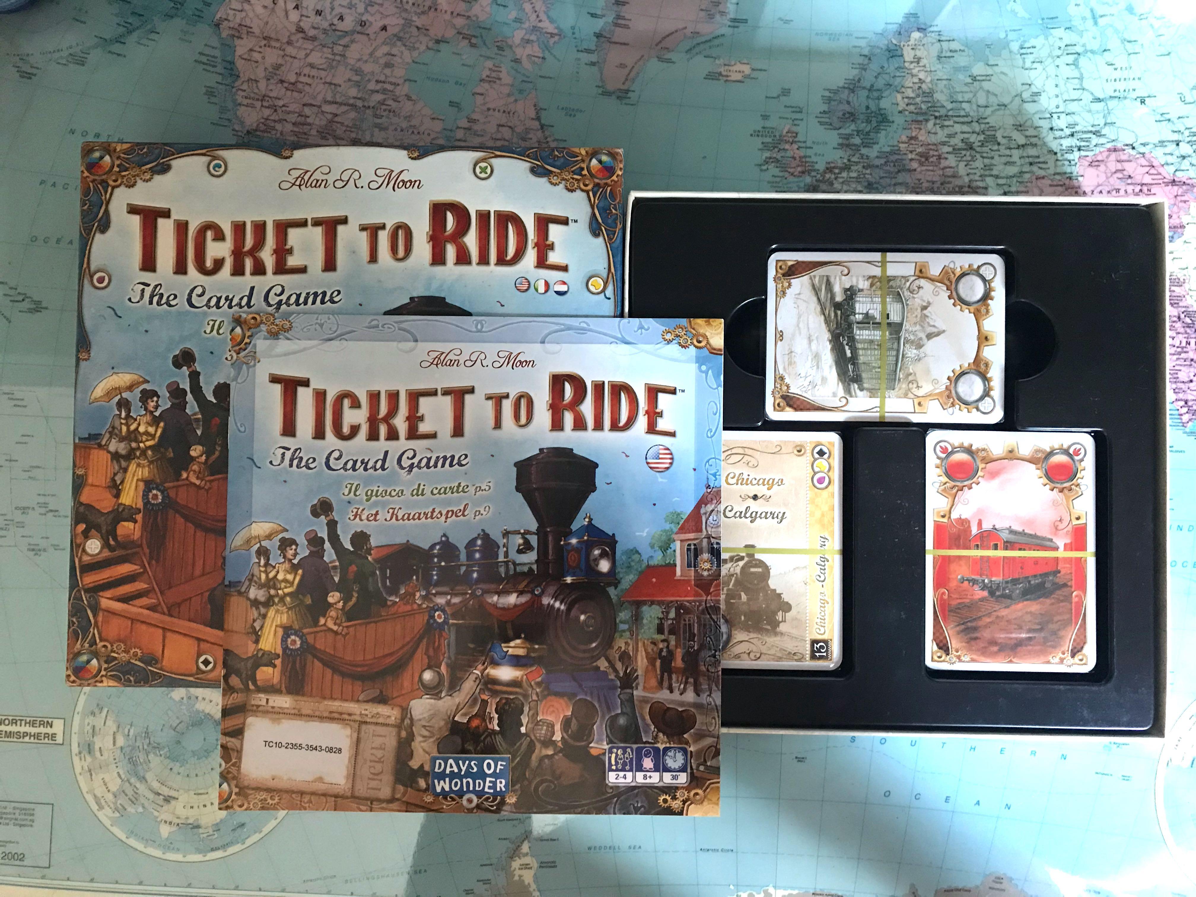 Ticket to Ride The Card Game, Hobbies & Toys, Toys & Games on Carousell