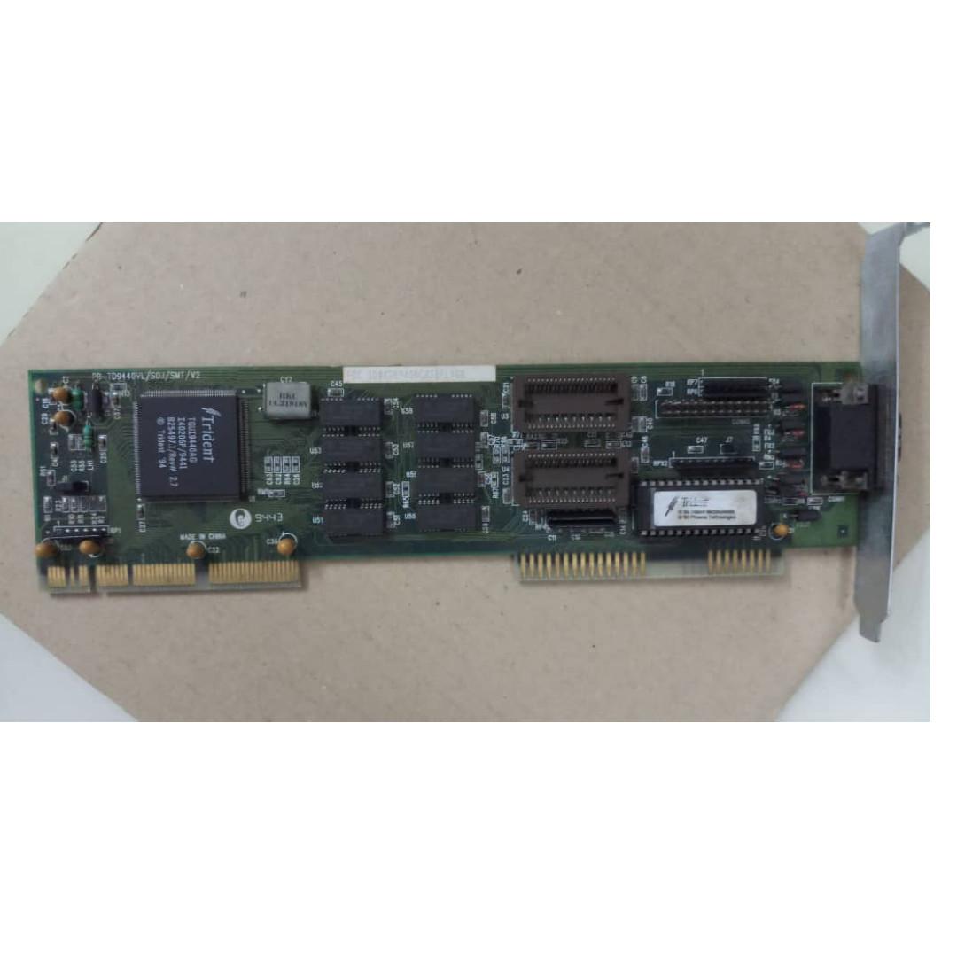 Trident TGUI9440AGi VESA VLB Graphic card - rm50, Computers & Tech ...