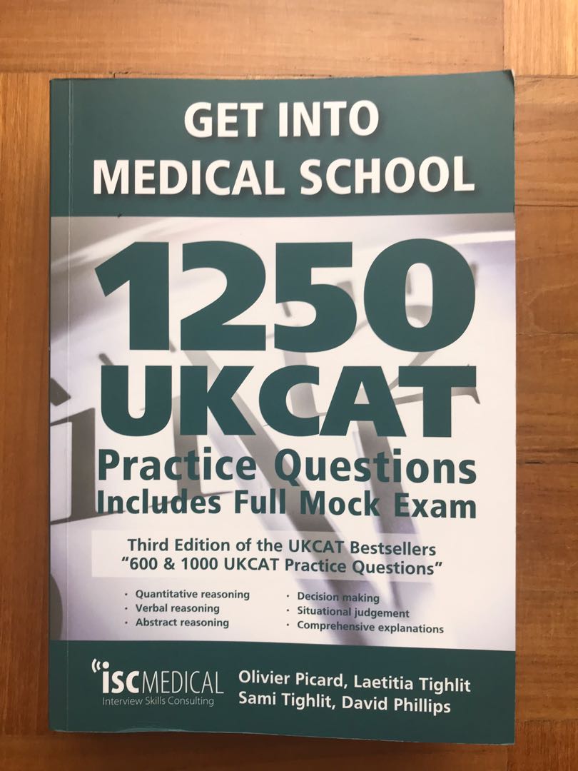 UCAT/UKCAT 1250 Questions Assessment Book, Hobbies & Toys, Books ...