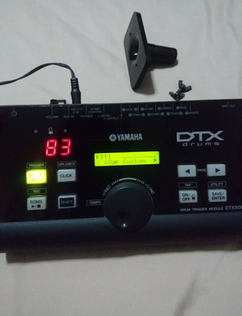 Yamaha DTX500 drum module, Hobbies & Toys, Music & Media, Musical ...