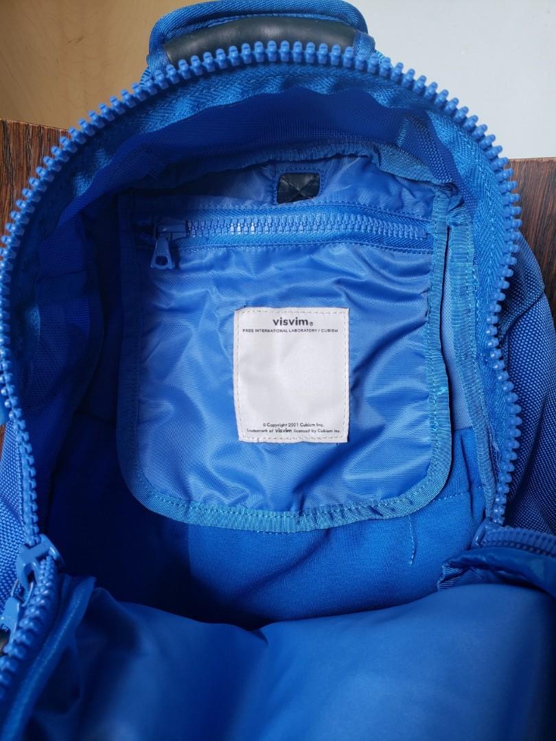 (極罕有) Visvim Ballistic 20L Blue 2010AW 93% New Backpack (Navy Horween ...
