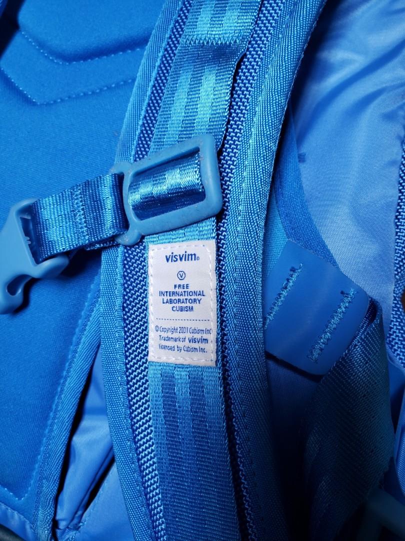 (極罕有) Visvim Ballistic 20L Blue 2010AW 93% New Backpack (Navy Horween ...