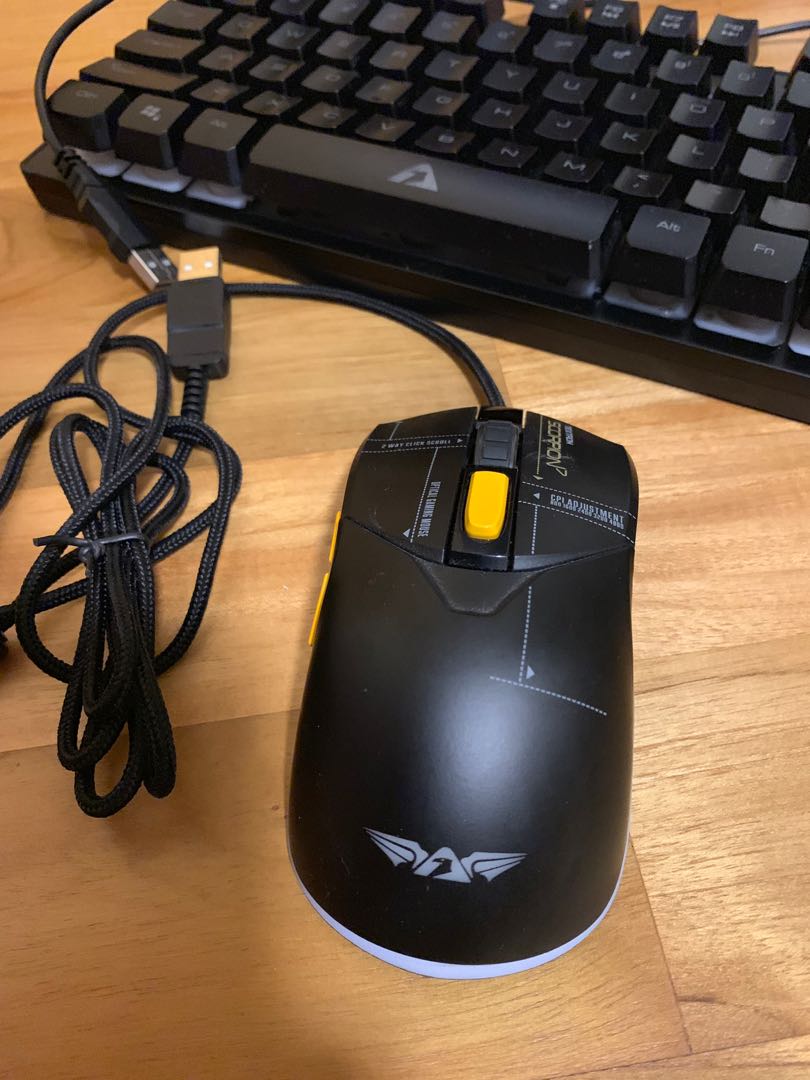 Armageddon Mouse and keyboard ( fully lighted), Electronics, Computer ...